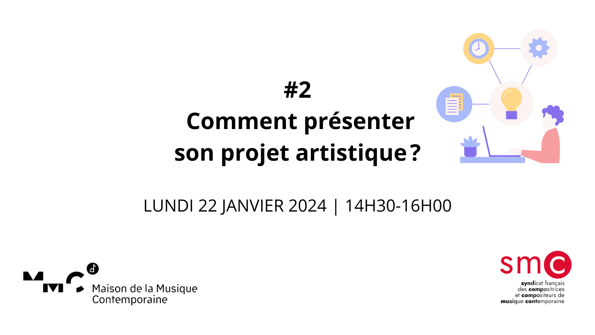 Comment présenter son projet artistique ? - 22 janvier 2024 | MMC