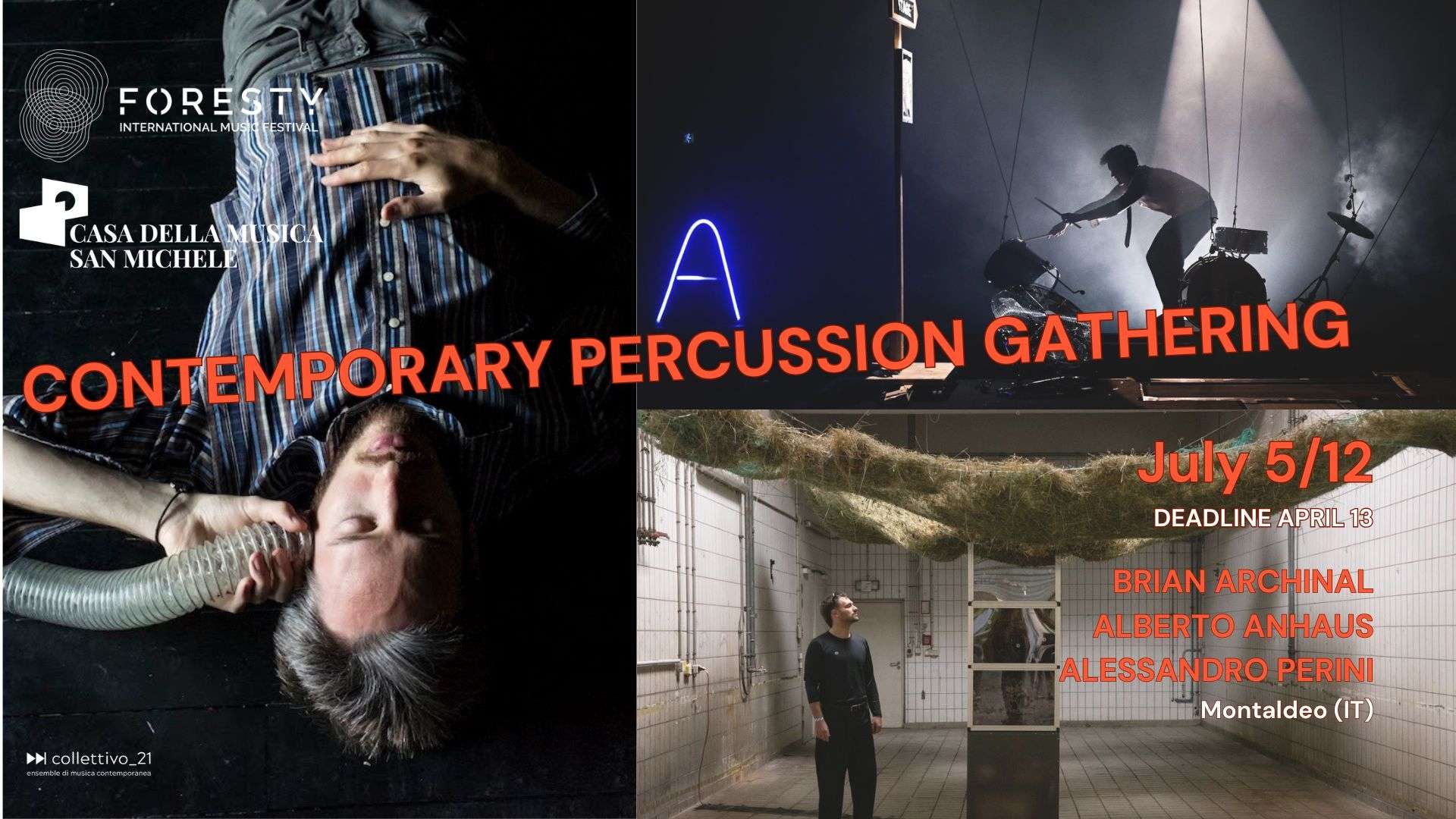 Cours de Percussions Contemporaines avec Brian Archinal, Alessandro ...