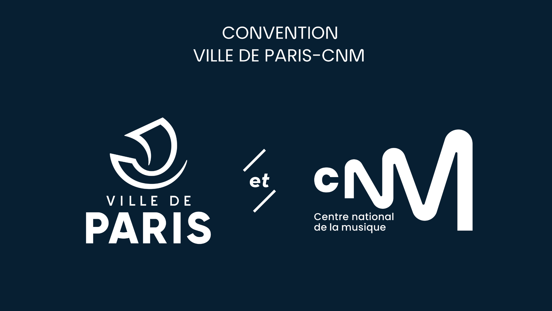 Reconduction des programmes d'aides pour 2026 - Ville de Paris x CNM | MMC